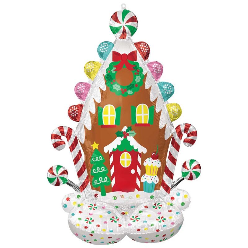 51" Gingerbread House Airloonz – Magical Floral and Gifts by Florida ...