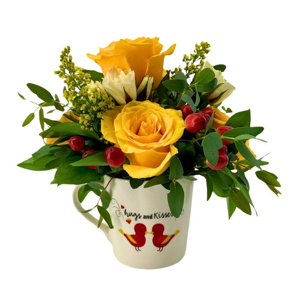 Hugs & Kisses Floral Arrangement – Magical Floral and Gifts by Florida ...